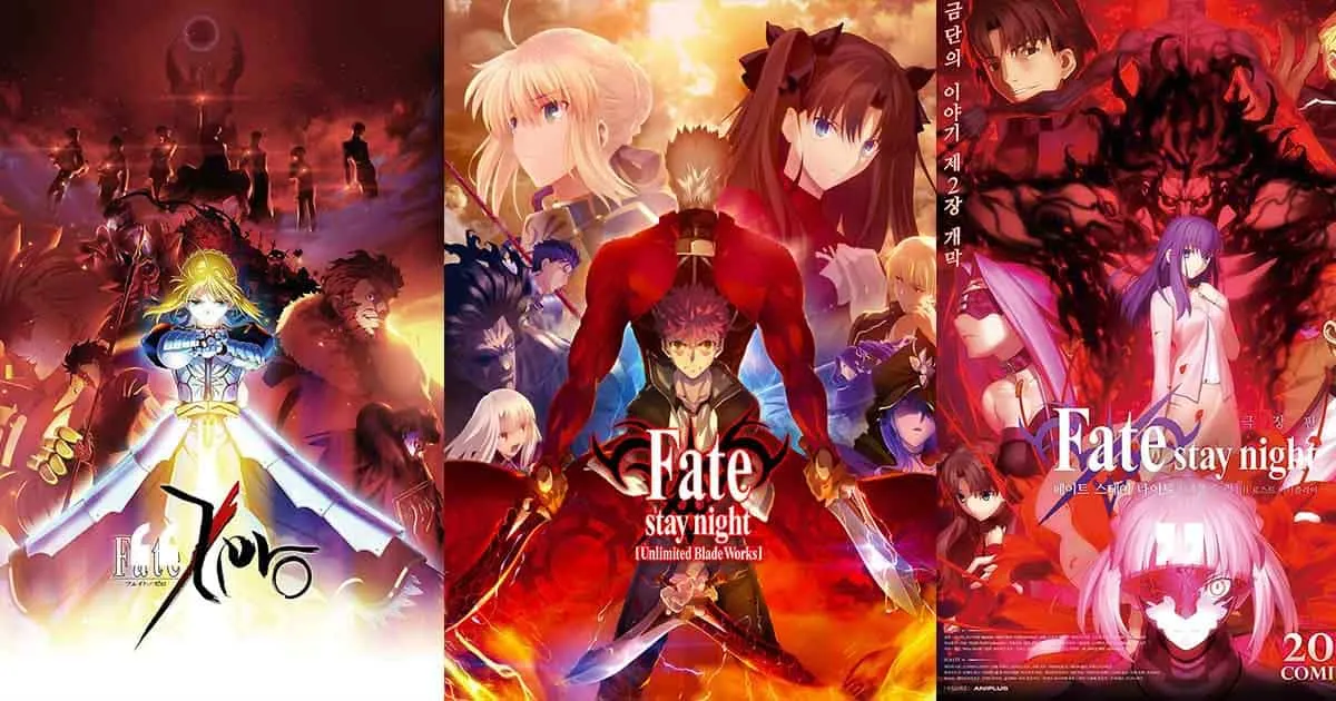 วิธีดู Fate ดูภาคไหนก่อน ? เรียงลำดับภาคและ Timeline ครบทุกภาค by OS