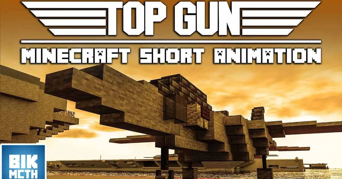 TOP GUN - Minecraft Short Animation