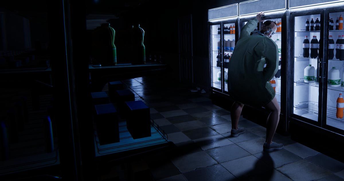 HELLMART รับบทพนักงานสะดวกซื้อที่ของก็ต้องขาย แต่ถ้าเจอผีก็ต้องหนี เตรียมจำหน่ายบน Steam