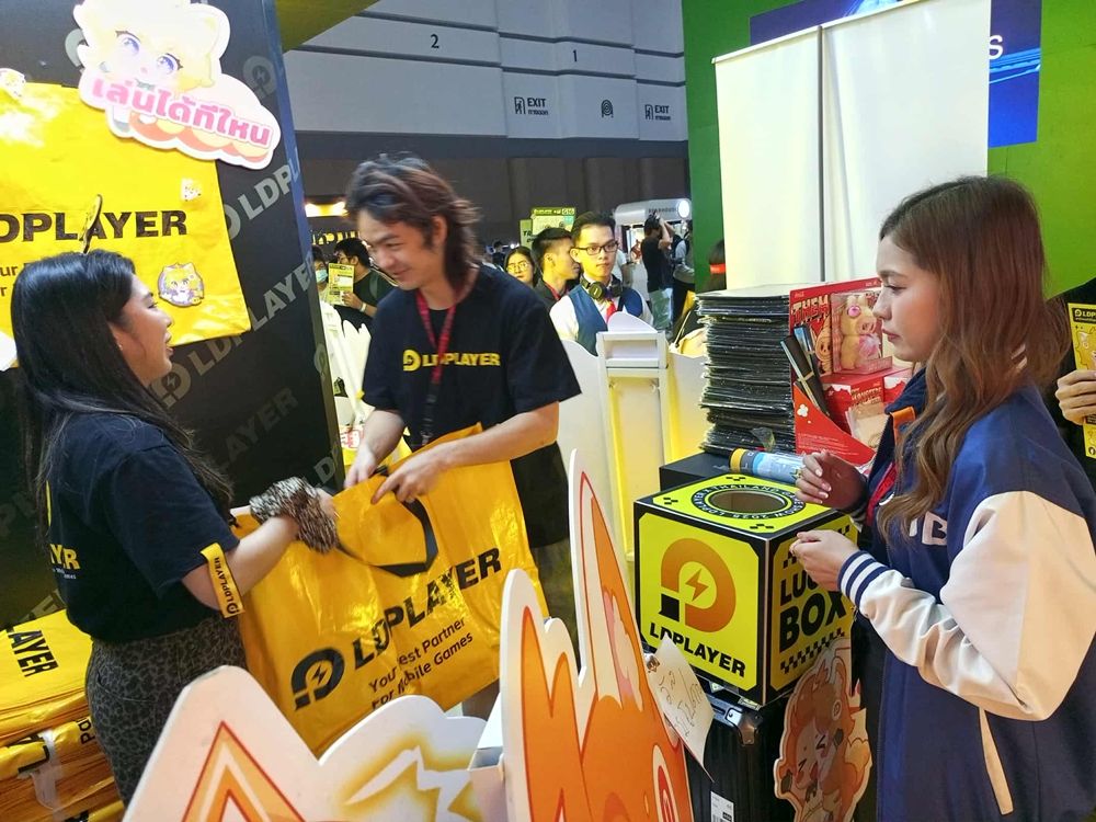 แจกกันไม่หยุดกับบูธ LDPLAYER ในงาน gamescom asia x Thailand Game Show 2025