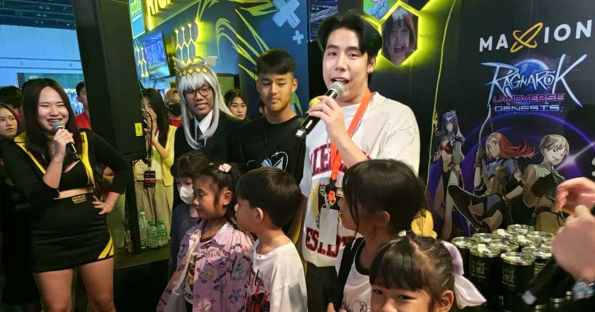 ภาพบรรยากาศ Sprite SPD บุกบูธ RichMan Shop ในงาน gamescom asia x ...