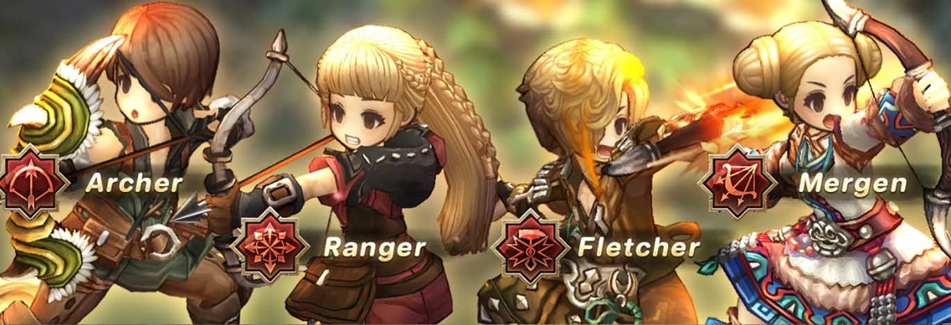 Tree of savior M ข้อมูล 5 อาชีพ Class ไหนเด่นอะไร